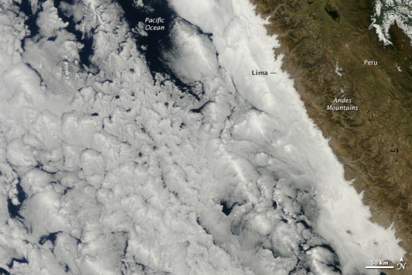 Ocean Clouds Meet Peru | Terra