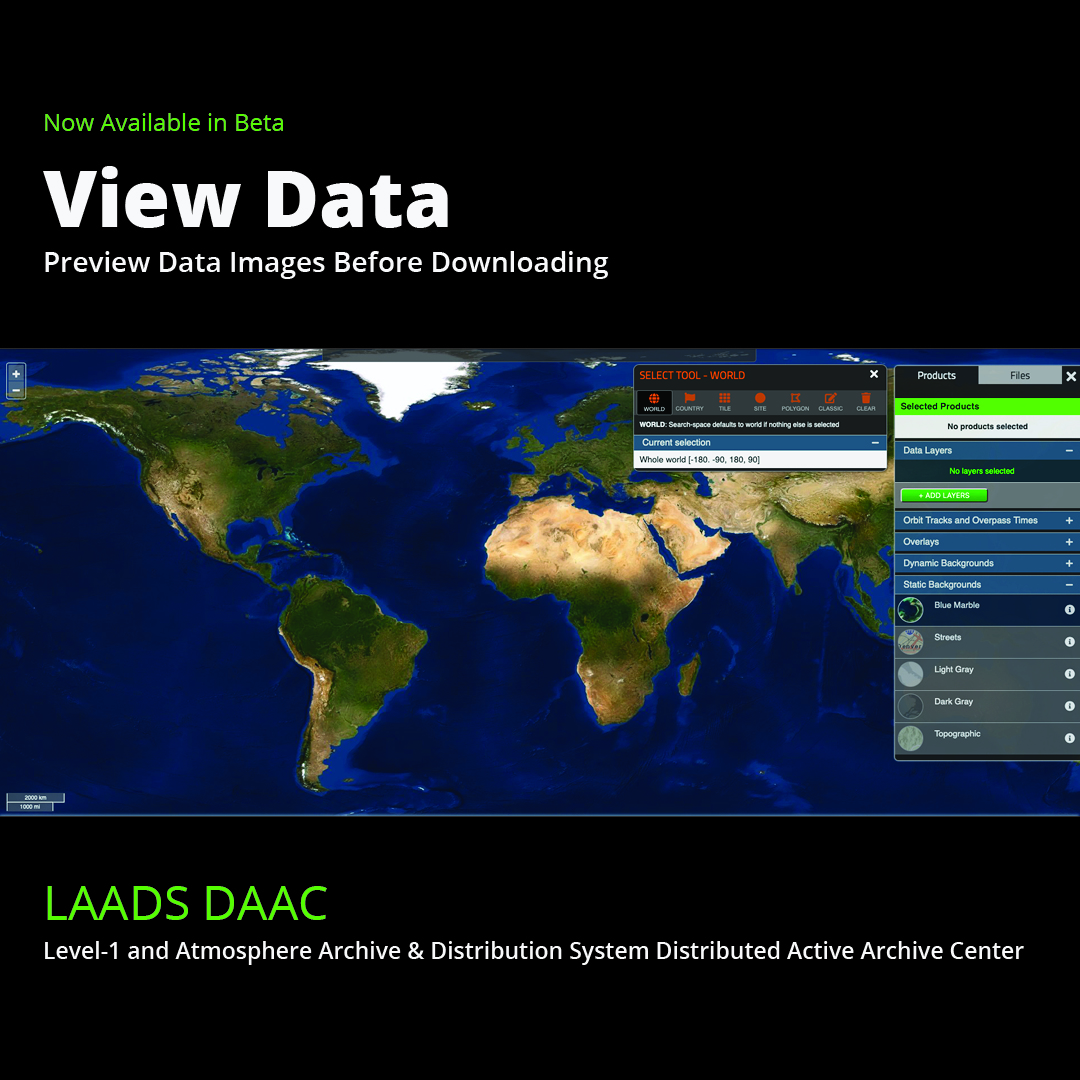 LAADS DAAC | Terra